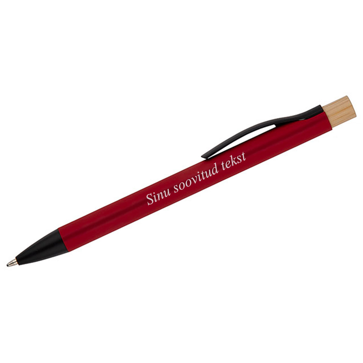 Metallist pliiats "PIK", punane (võimalus graveerida lisatasu eest ...